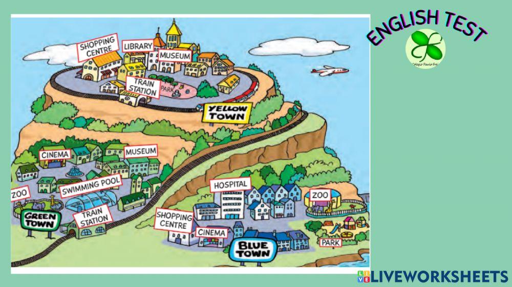 Parts of the city | Misstammaraa | Live Worksheets