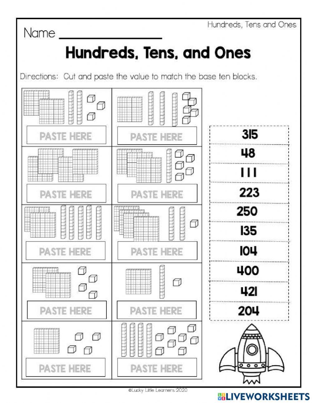 Place Value online exercise for | Live Worksheets