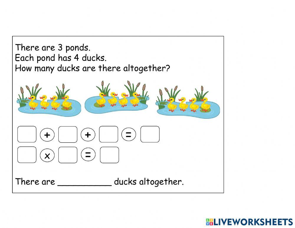 1461978 | Year 1 Math Multiplication | YanMango