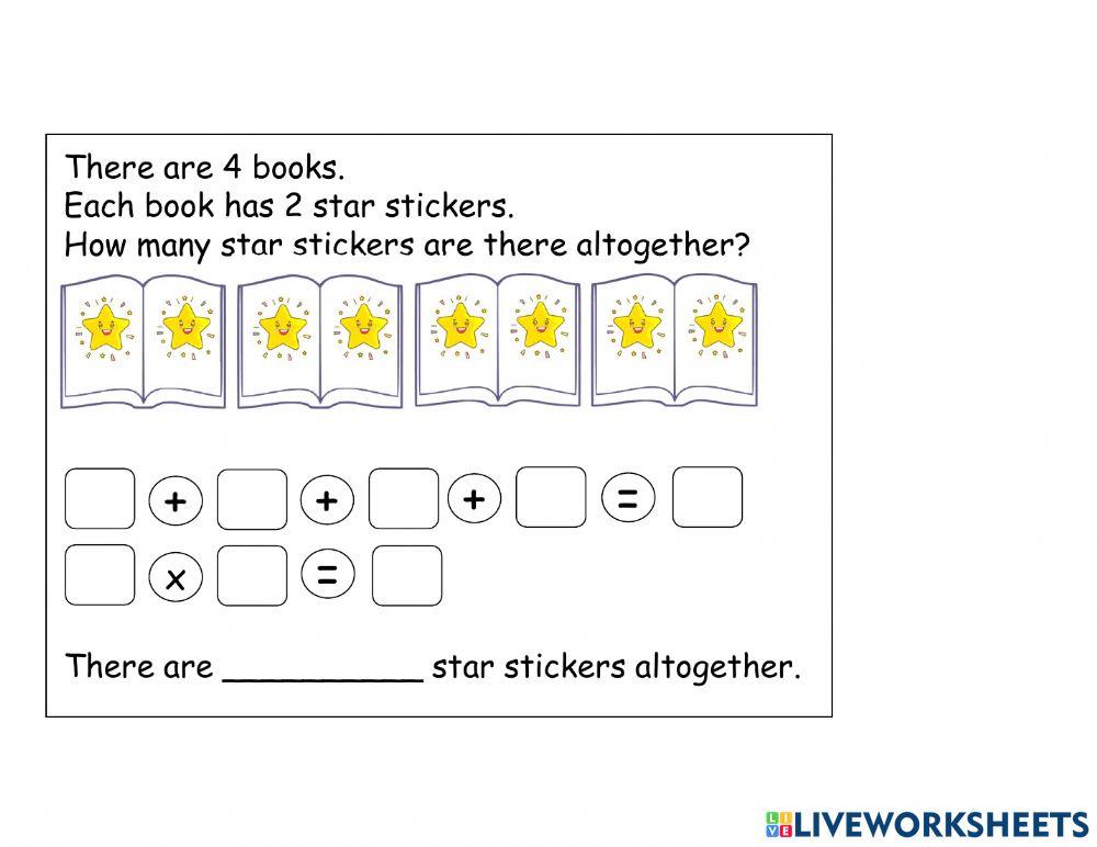 1461978 | Year 1 Math Multiplication | YanMango