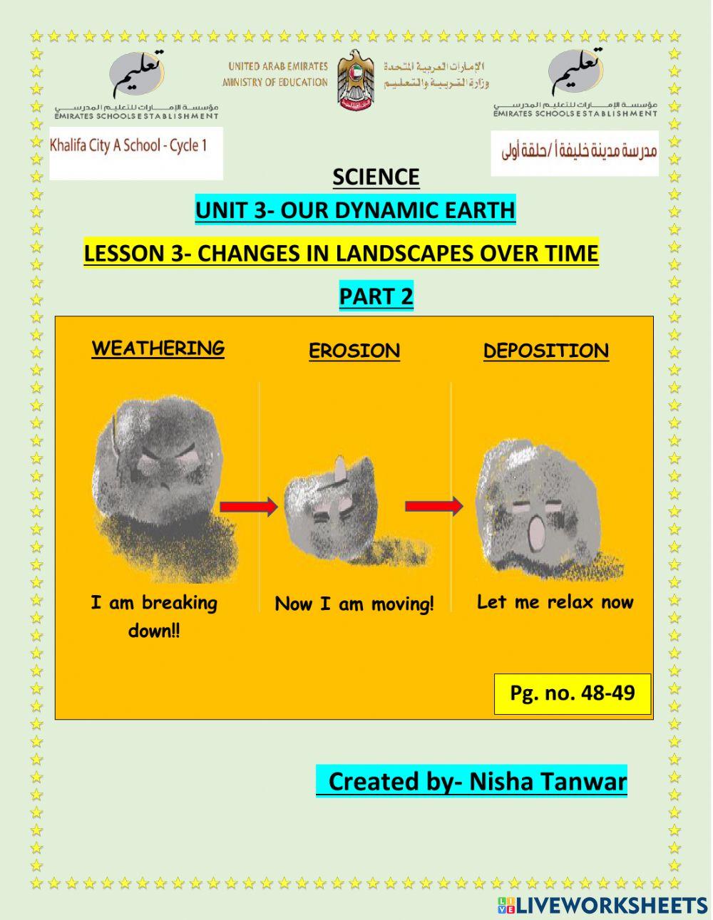 Grade 4 term 1 u3 l3 revision part 2 online exercise for | Live Worksheets