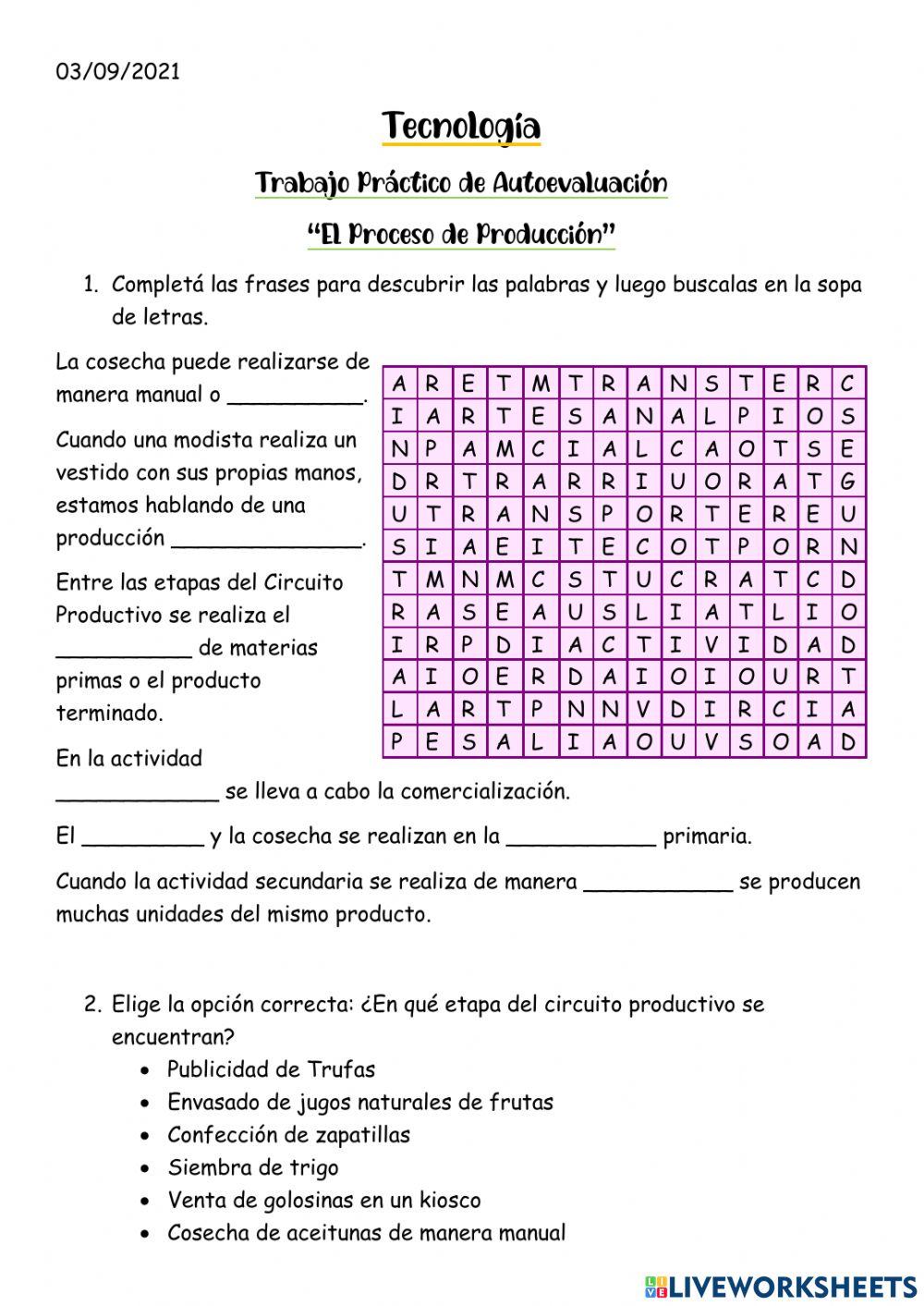 1346038 | Clase del 03-09 Proceso Productivo | Rocio