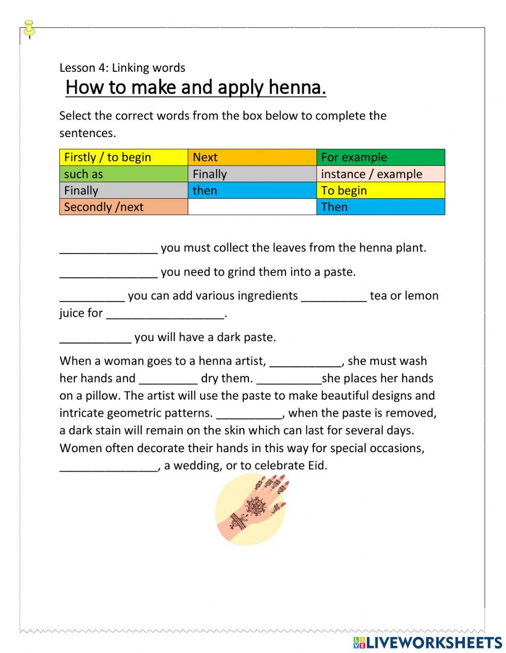 6702361 | Lesson 4 Linking words | Ekaterina