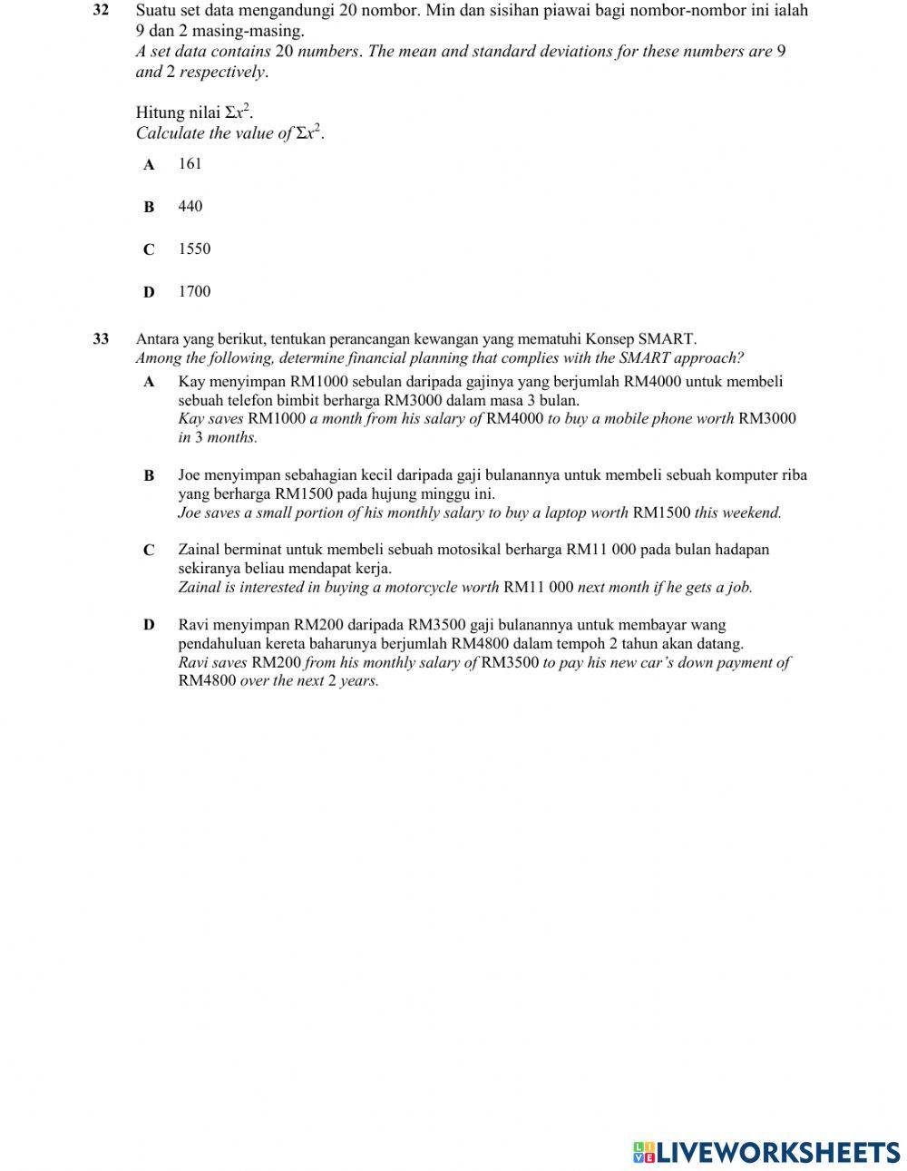Modul 3 | Live Worksheets
