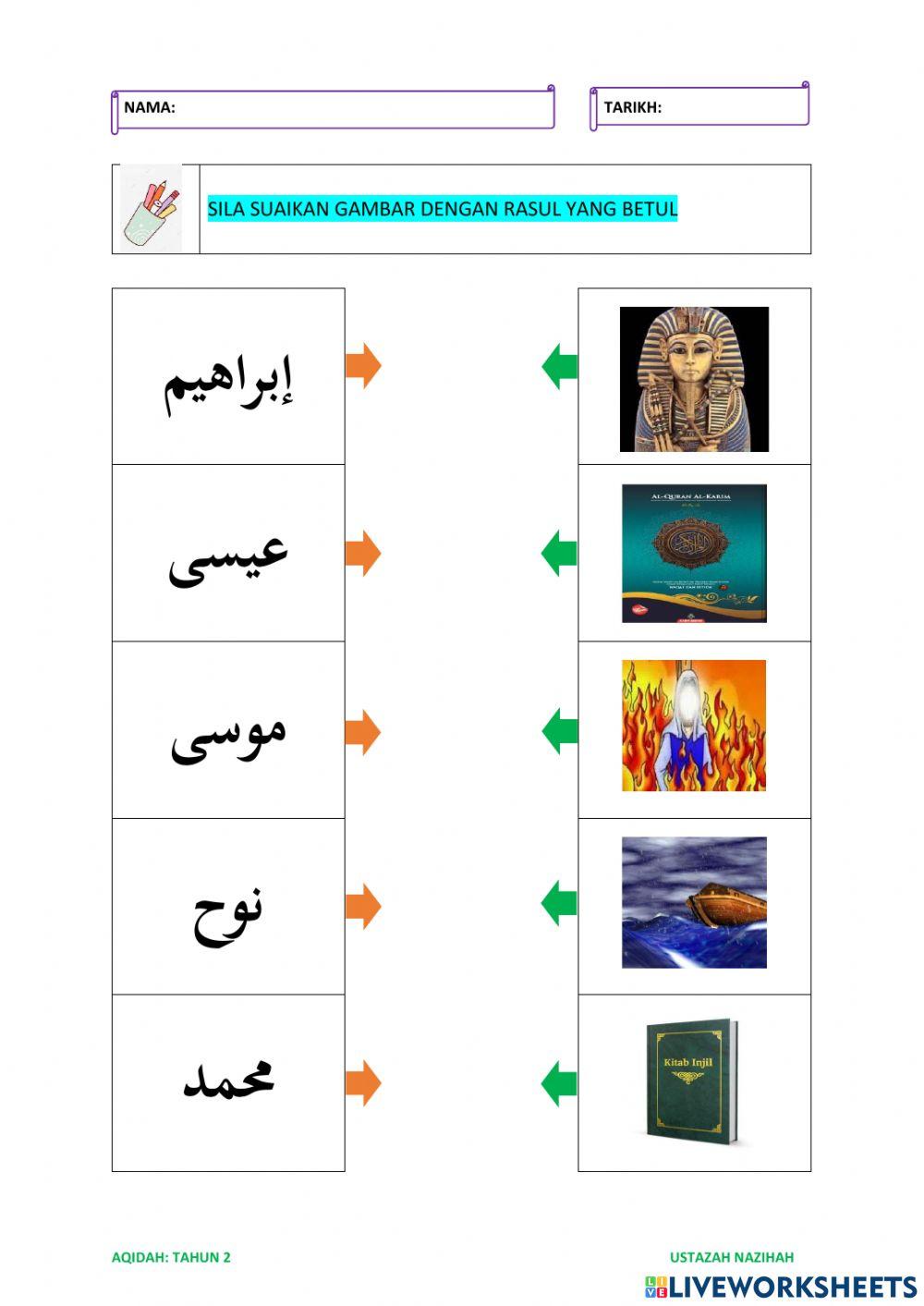 Bilangan Rasul Rasul-rasul Ulul Azmi Worksheet Live, 41% OFF Bilangan Rasul Rasul-rasul Ulul Azmi Worksheet Live, 41% OFF