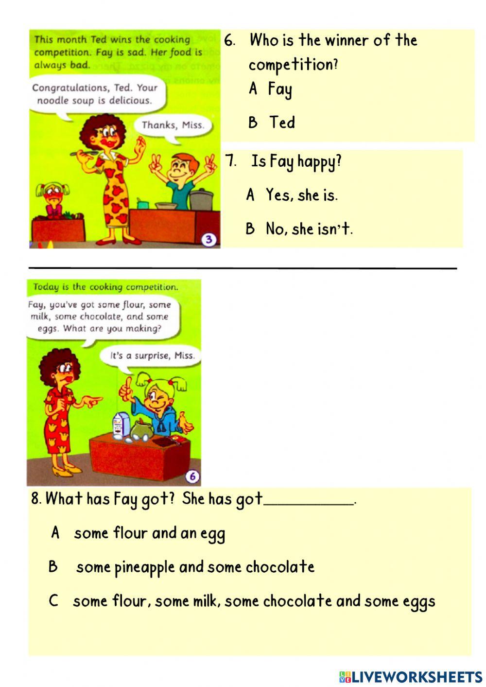 1346756 | 6: Story Time: The Cooking Competition