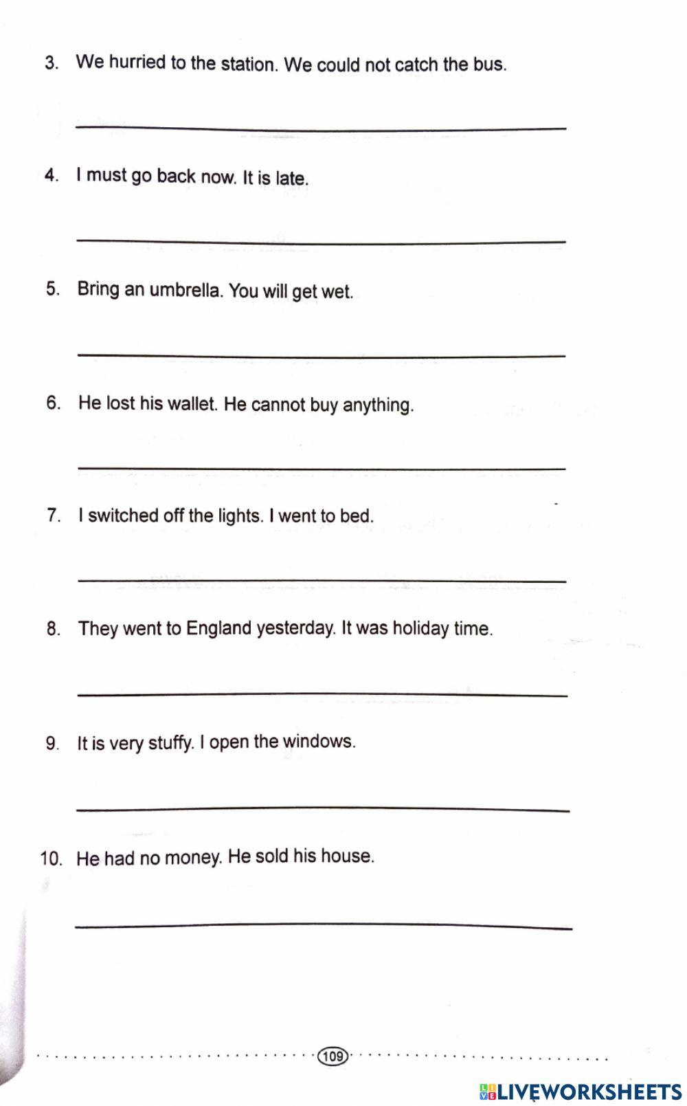 6702777 | P5 Conjunctions | sereneboo | LiveWorksheets