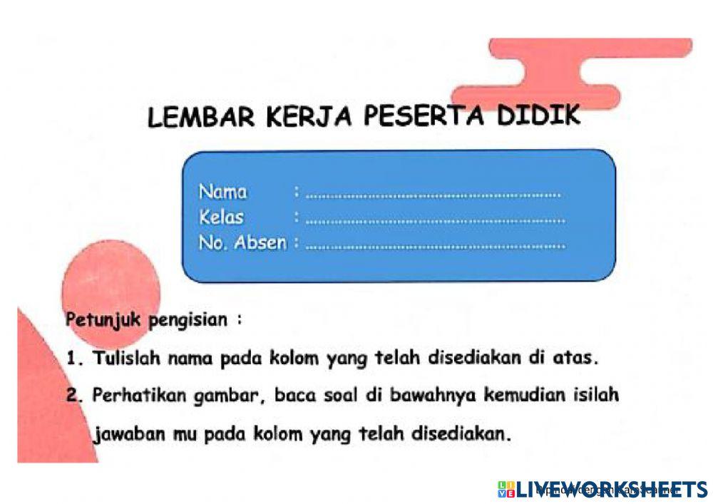 Latihan akm3 worksheet | Live Worksheets