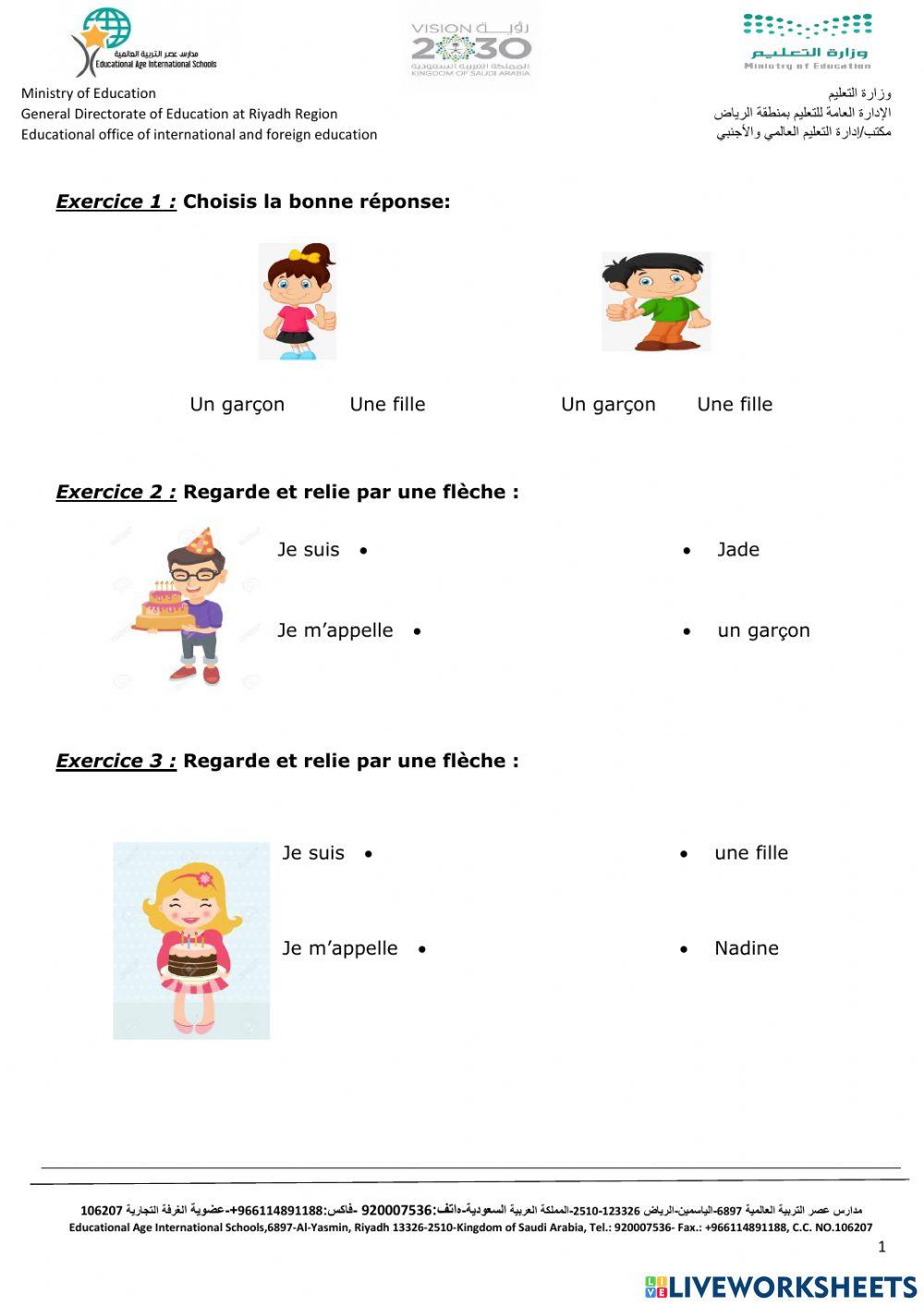 se présenter 1347762 | MelikaHar | LiveWorksheets