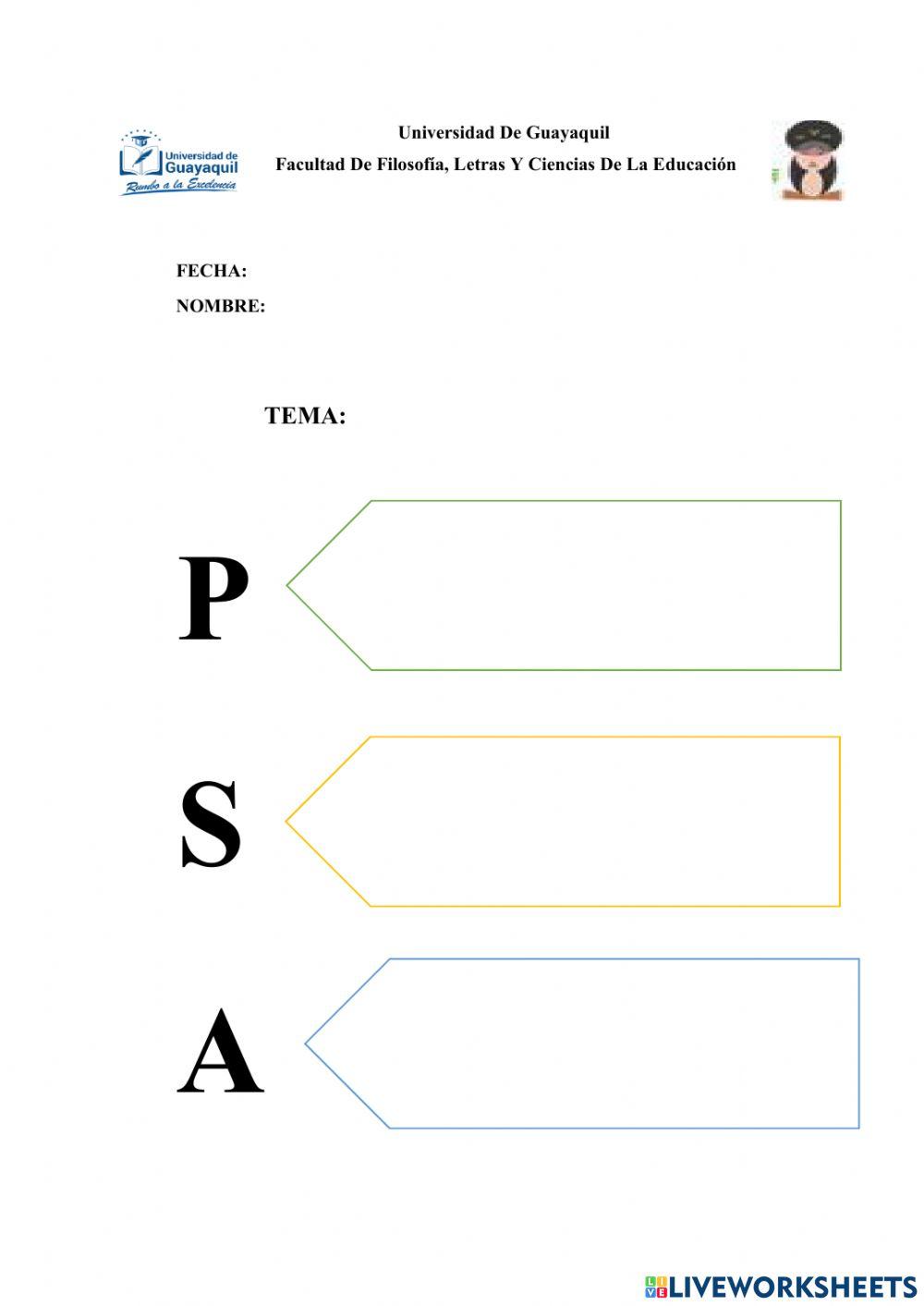 Sda online exercise | Live Worksheets