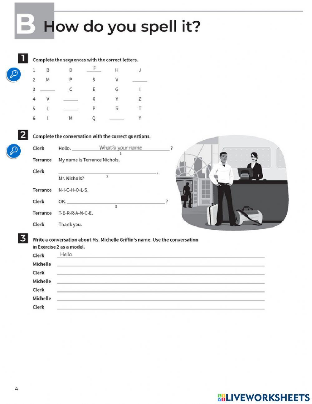 Level 1 Unit 1 … | Free Interactive Worksheets | 3336607