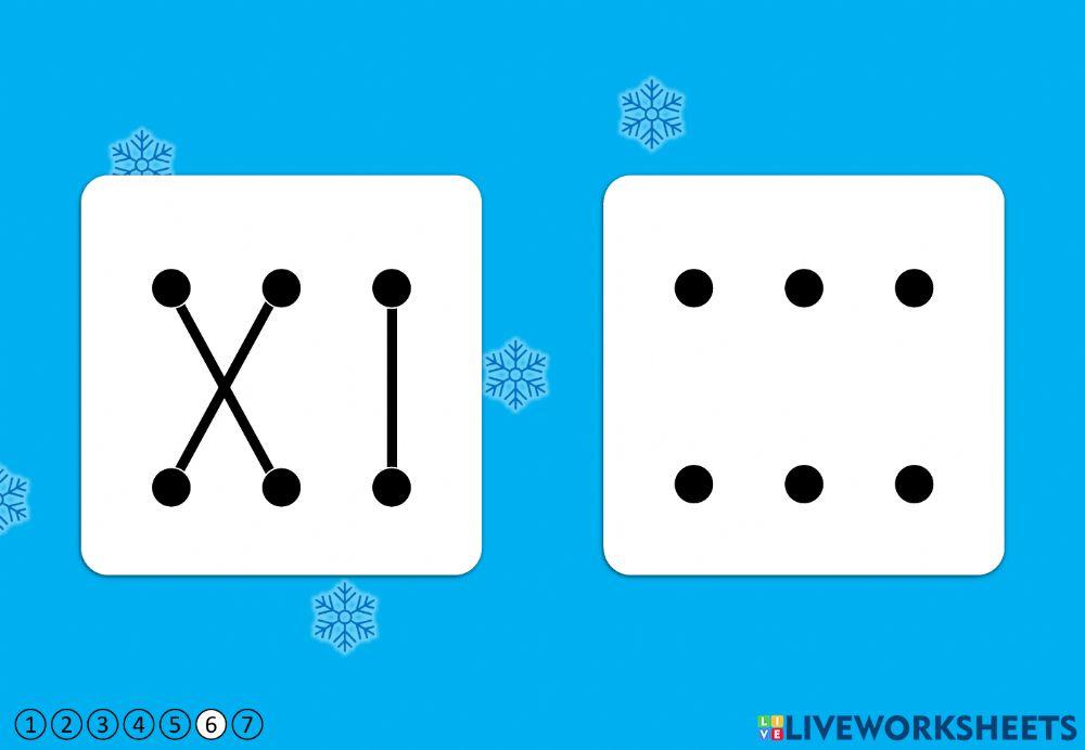 Aktiviti 'Ikut Titik' II worksheet | Live Worksheets