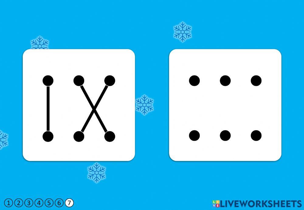 Aktiviti 'Ikut Titik' II worksheet | Live Worksheets