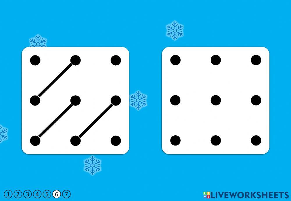 Aktiviti 'Ikut Titik' III worksheet | Live Worksheets
