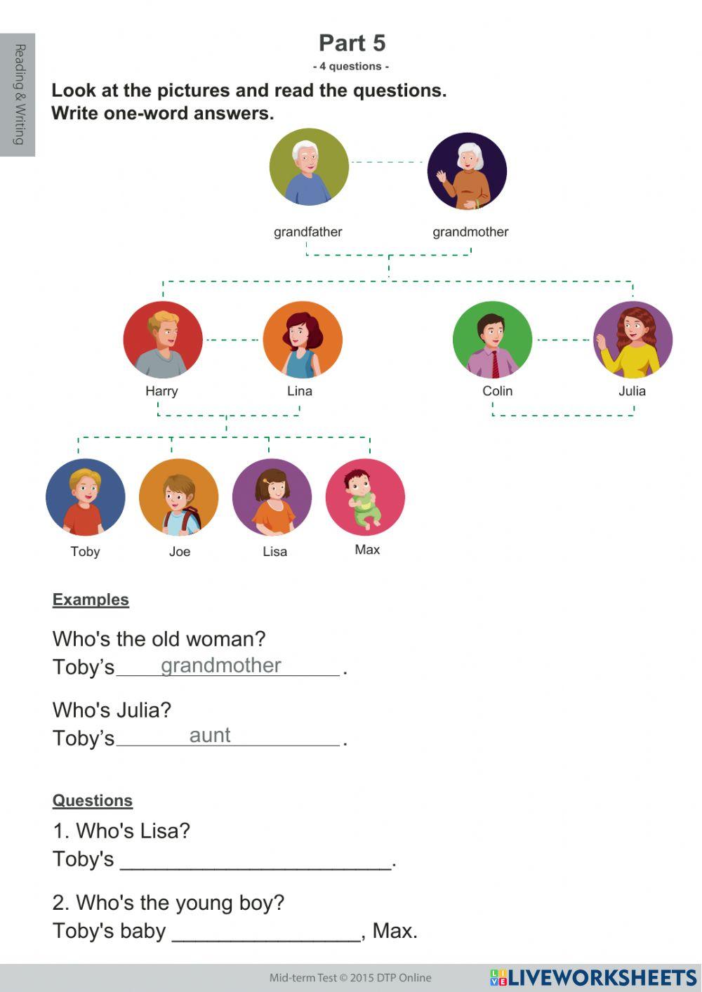 6758075 | Smart start grade 3 - midterm test reading and