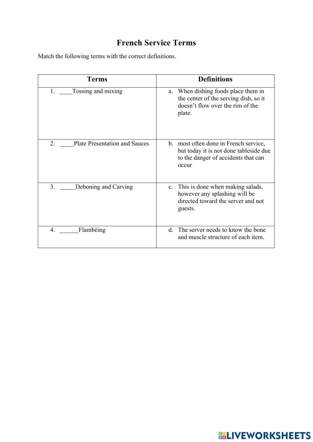 1467057 | French Service Terms | David Thompson