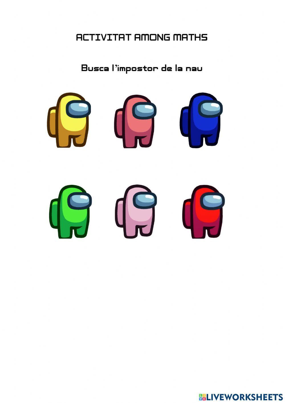 Among maths worksheet | Live Worksheets