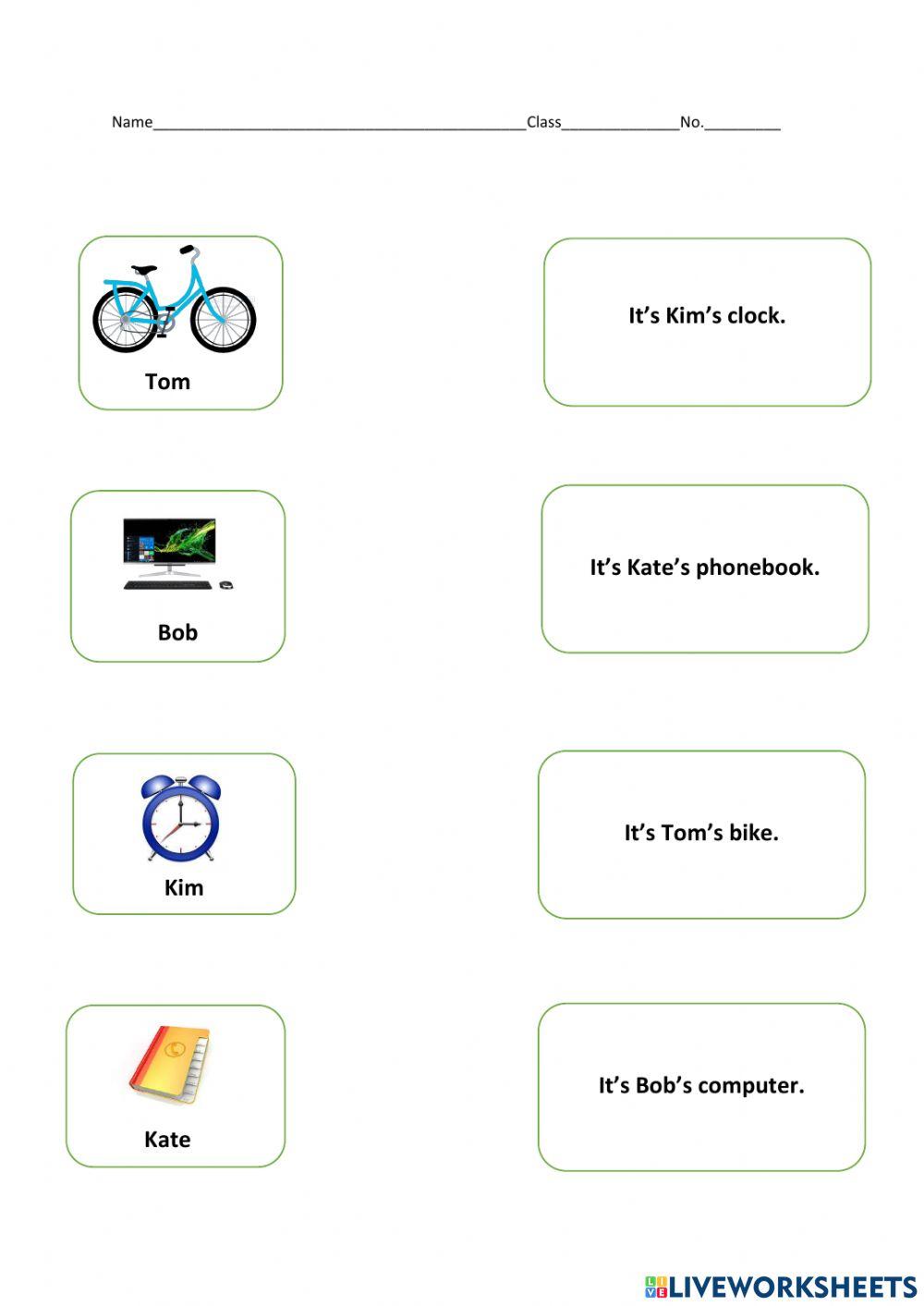 It's activity | Live Worksheets