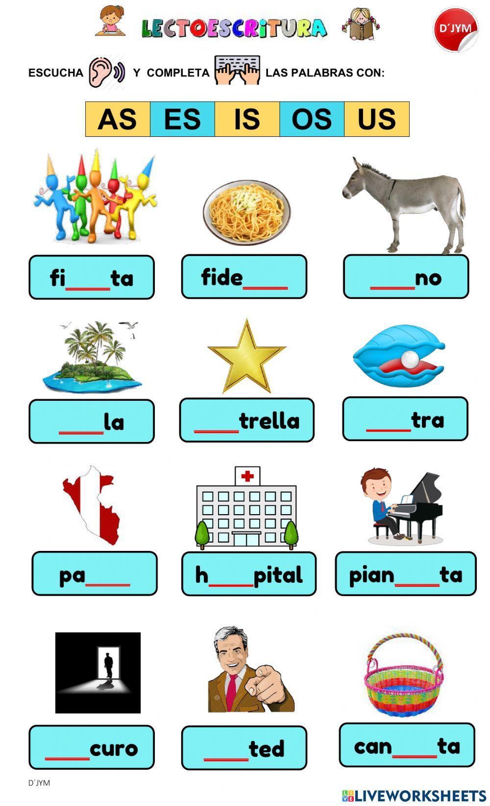 Silabas Inversas Interactive Exercise Live Worksheets, 51% OFF Silabas Inversas Interactive Exercise Live Worksheets, 51% OFF