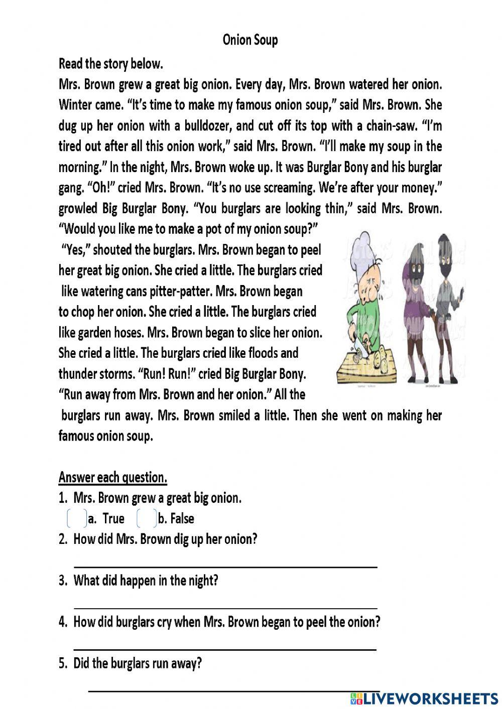 Onion Soup Worksheet Live Worksheets onion-soup-worksheet-live-worksheets