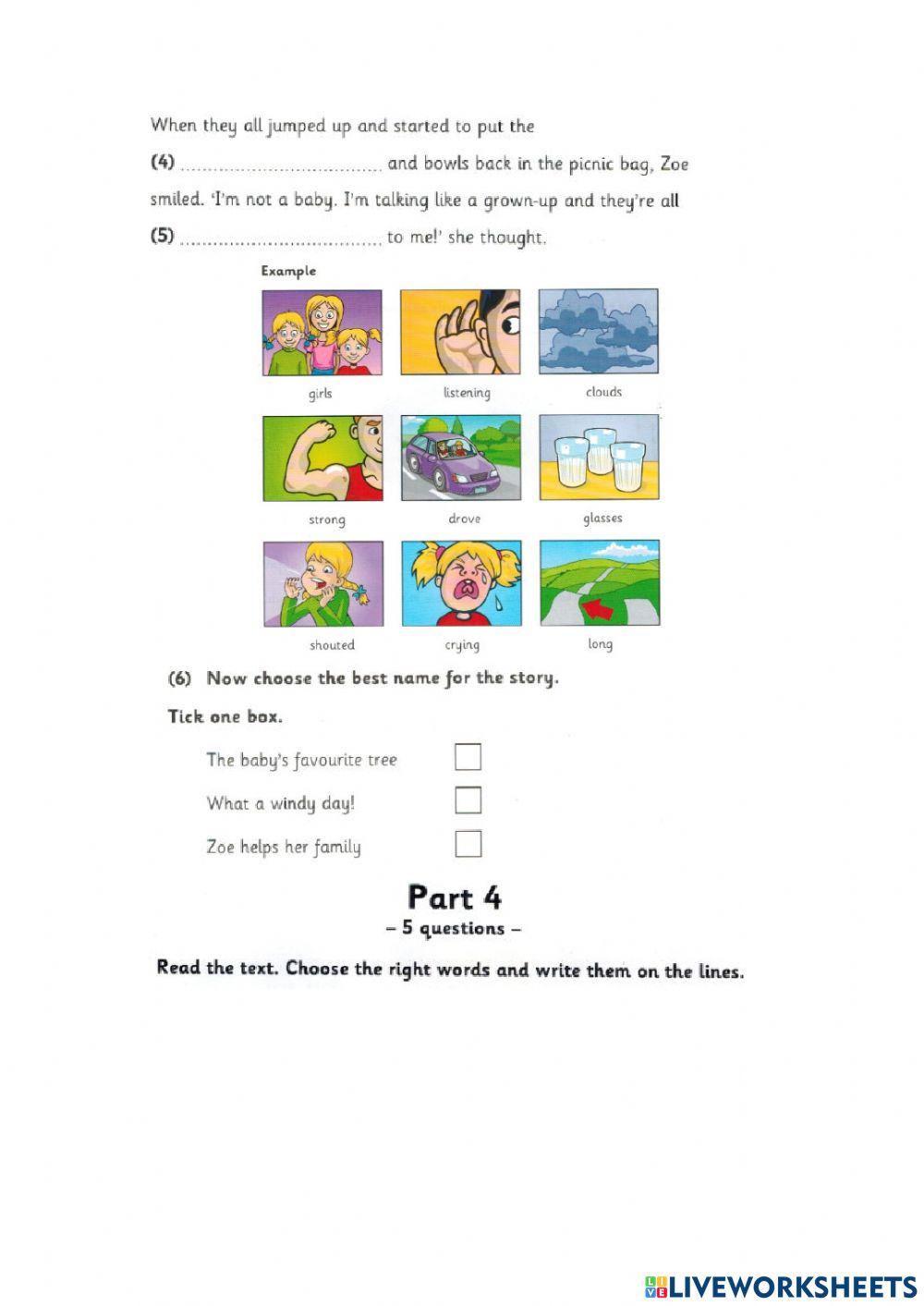MOVERS 1 - MỚI … | Free Interactive Worksheets | 3837084