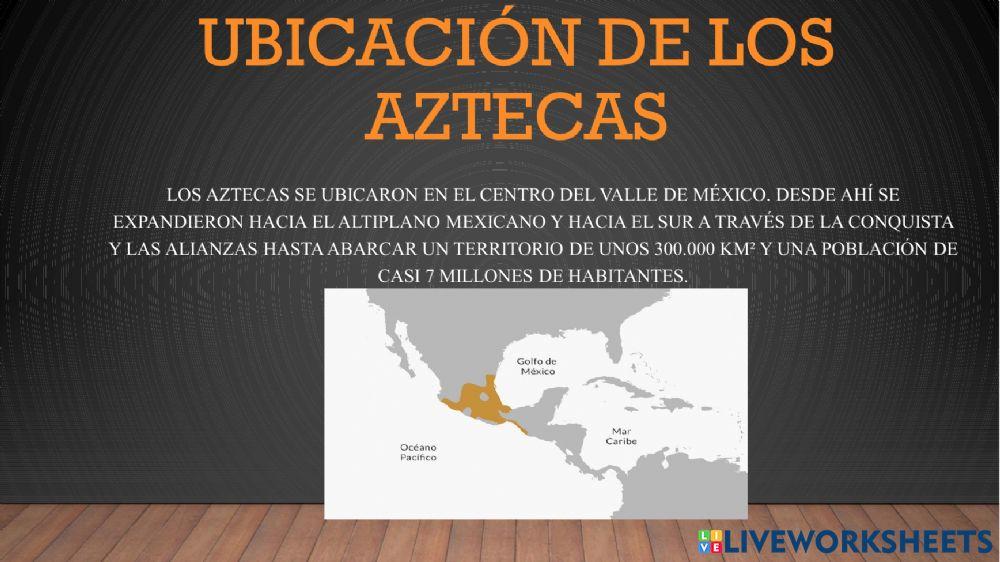 Cultura Azteca- | Free Interactive Worksheets | 1350104