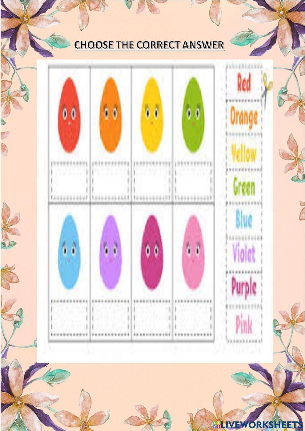 Choose the correct answer interactive exercise for Preschool | Live ...