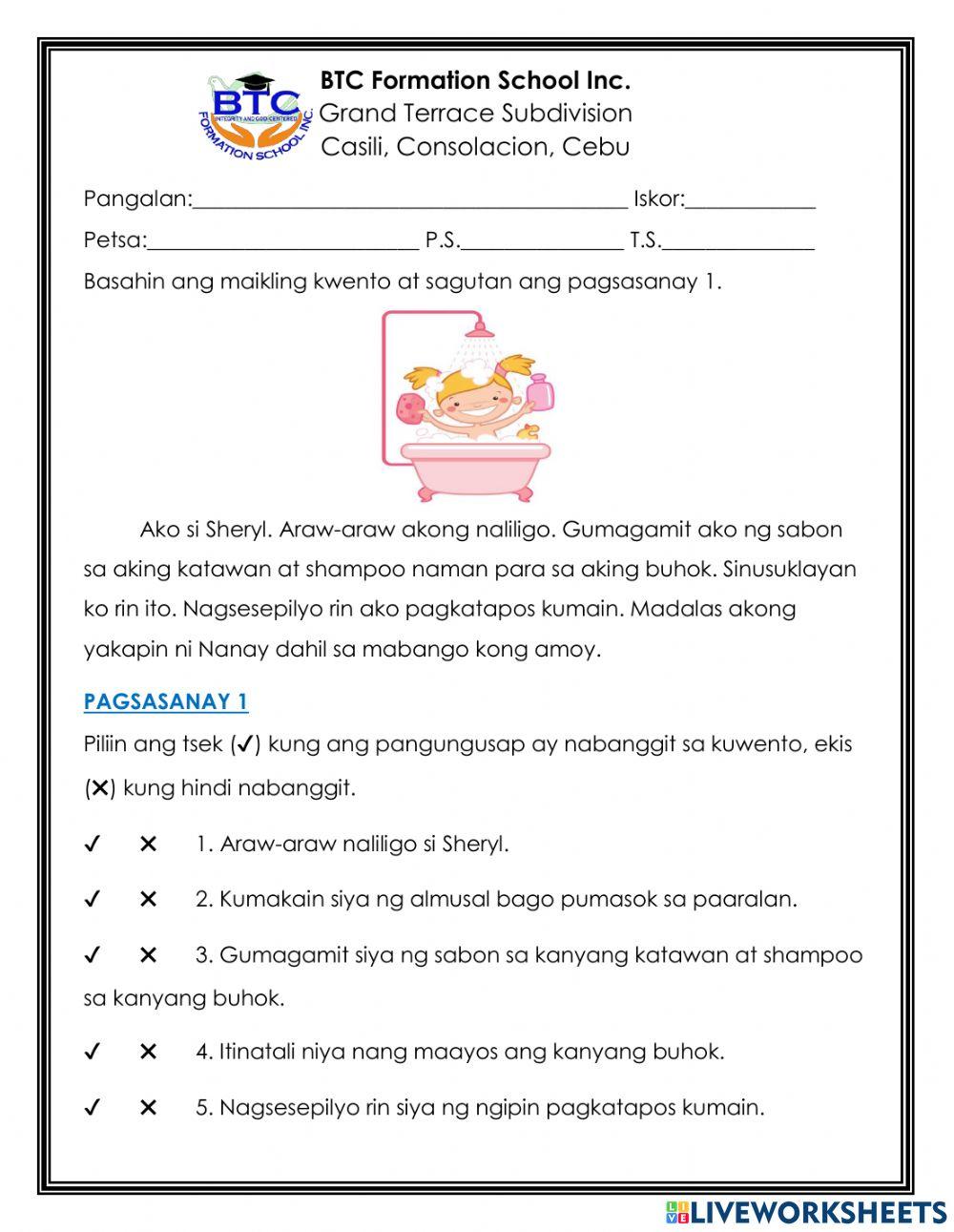 Titik Ss at Tt | Free Interactive Worksheets | 1353111