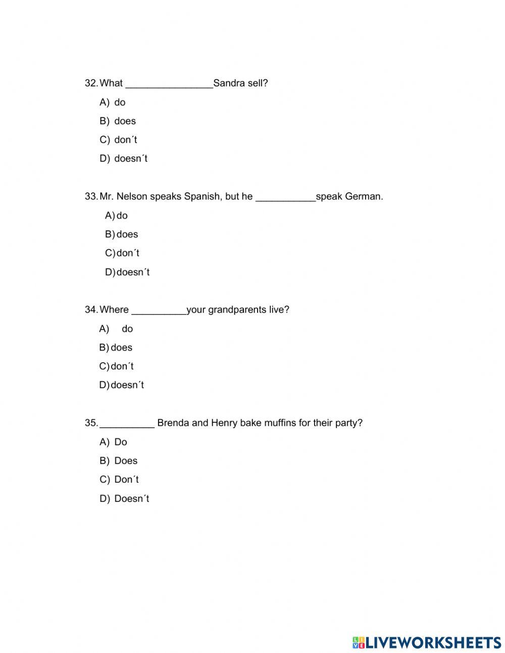 1354258 | Diagnostic 1 | Barbara_Rivera | LiveWorksheets