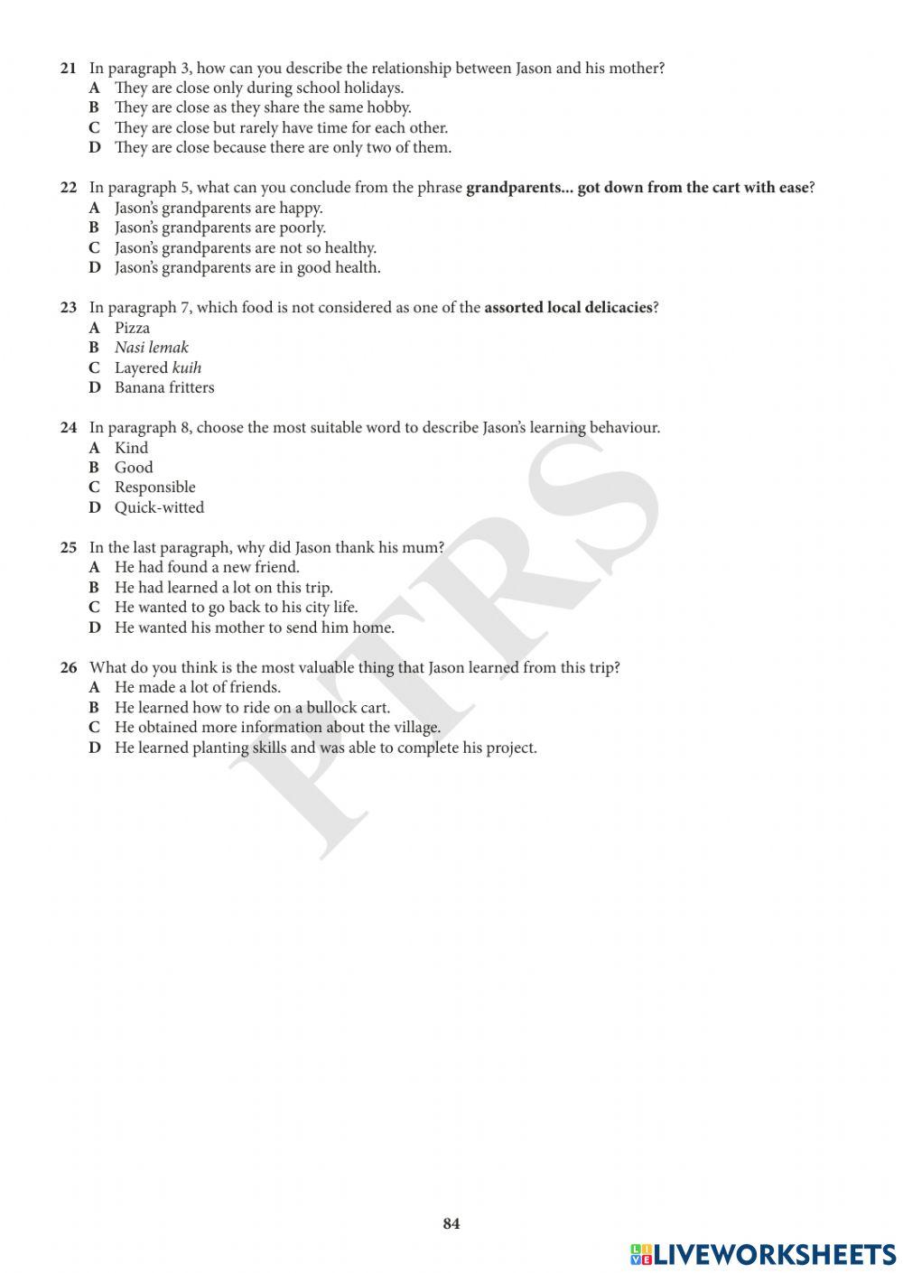 1354208 | PPT Paper 1 | ikihiyori11 | LiveWorksheets