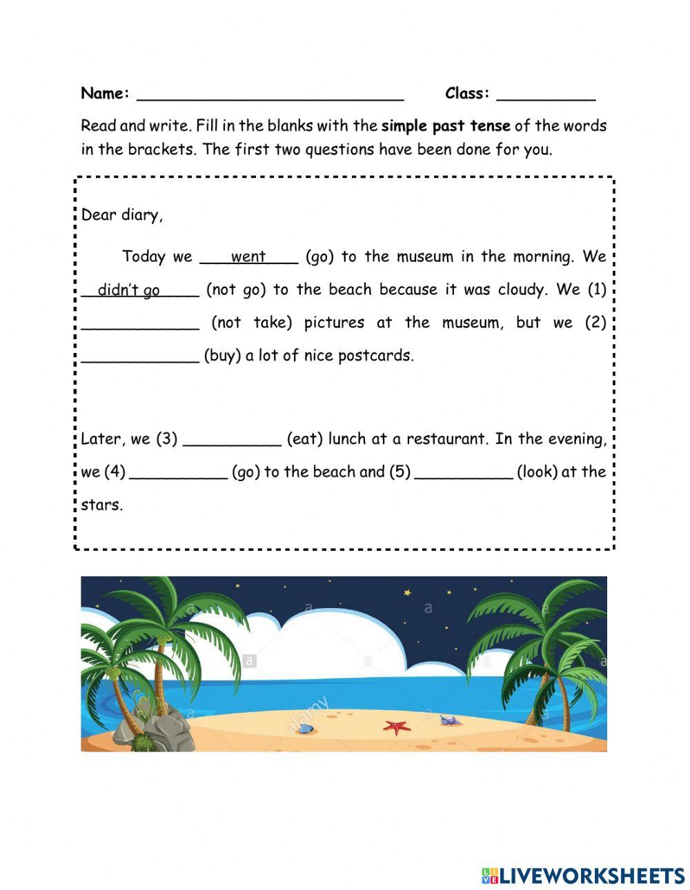 Year 3 Module 9 On holiday | Live Worksheets