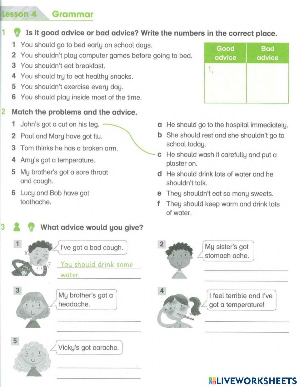 Academy stars 4 worksheet | Live Worksheets