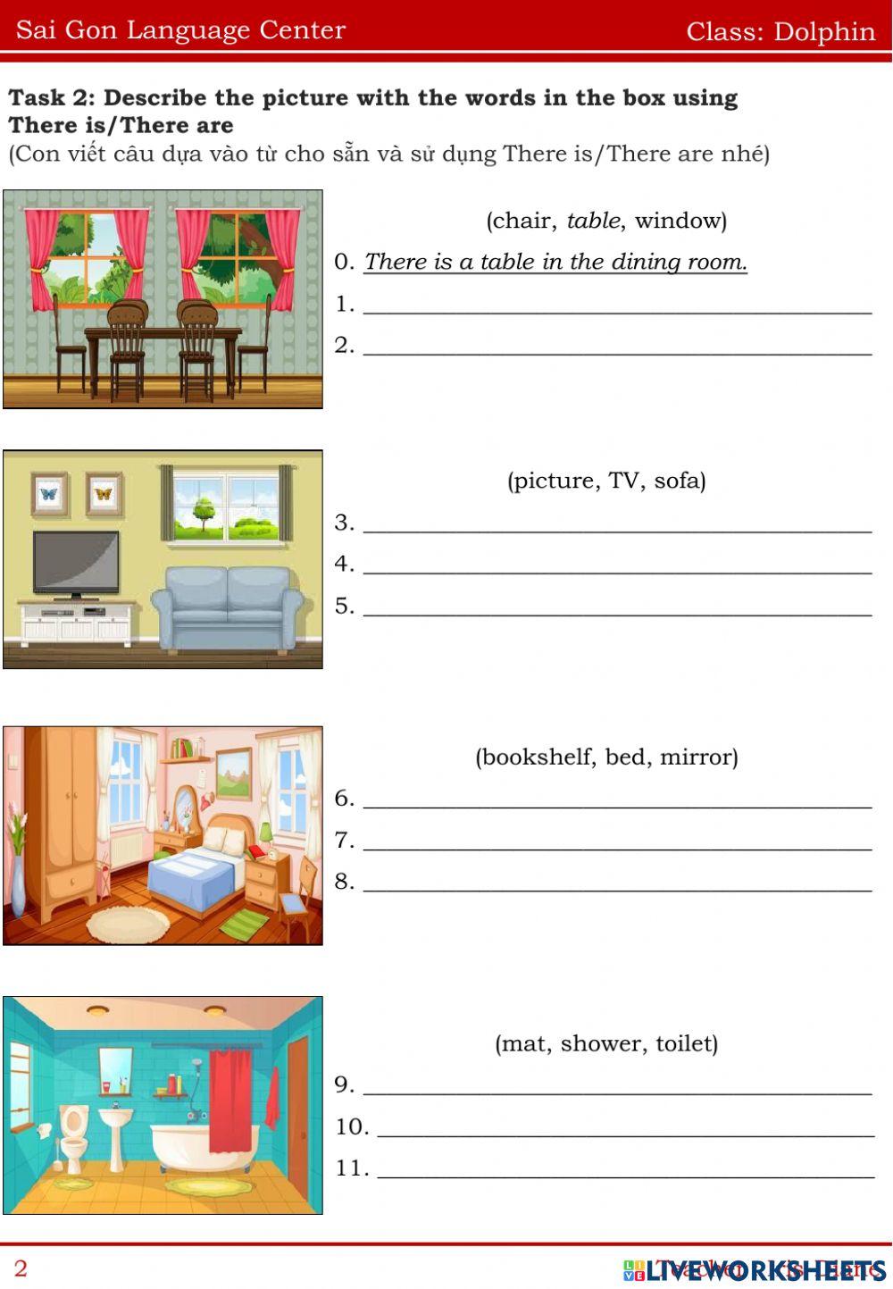 Homework-class Dolphin (Sep 5th) worksheet | Live Worksheets