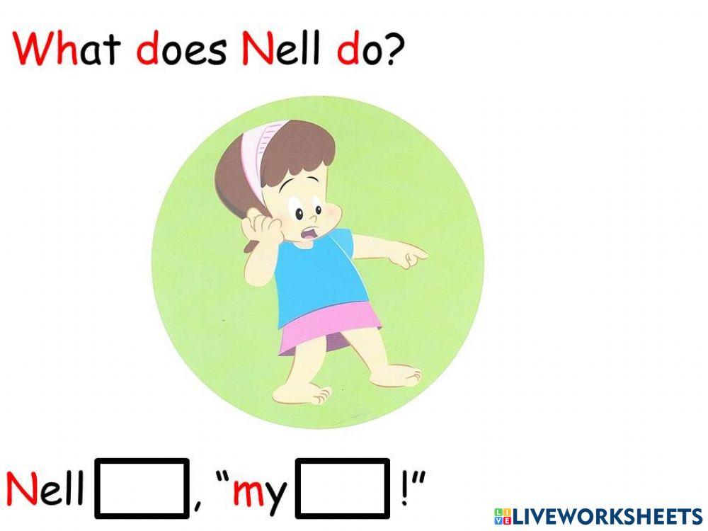 B6b Nell's Bell 009 worksheet | Live Worksheets