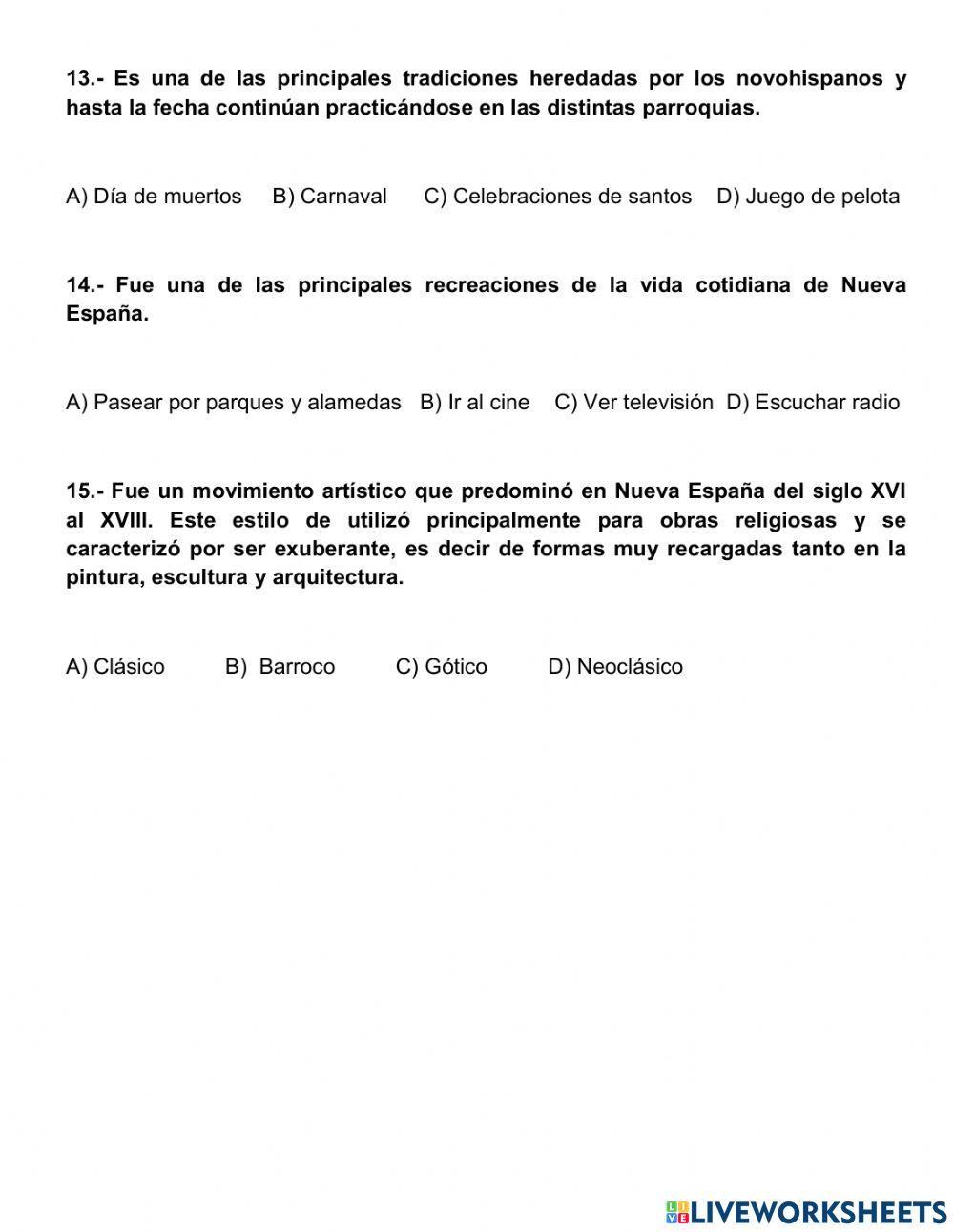 1357363 | Examen diagnóstico de historia 3