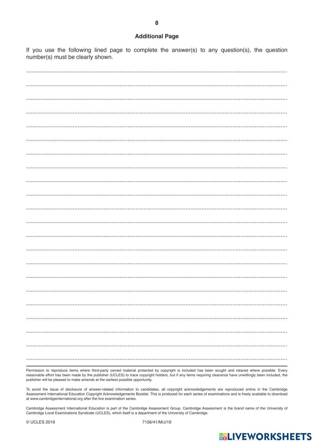 IGCSE French Writing Online Exercise For Live Worksheets igcse-french-writing-online-exercise-for-live-worksheets