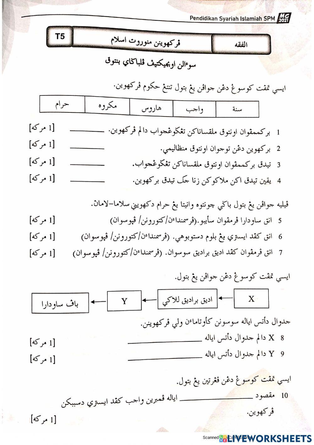 PSI T5 - Perkahwinan - Mahkamah 3856003 | Fetyatun7_