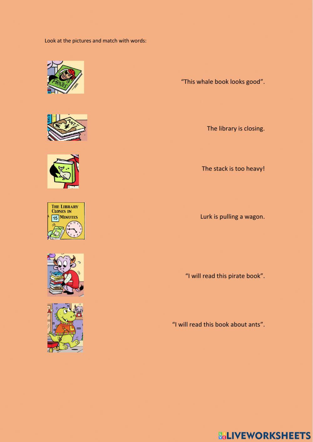 Monster Reading Buddies worksheet | Live Worksheets