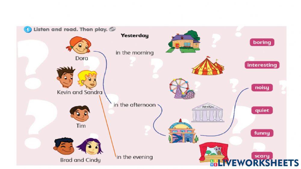 English year 3 modue 8 interactive worksheet | Live Worksheets