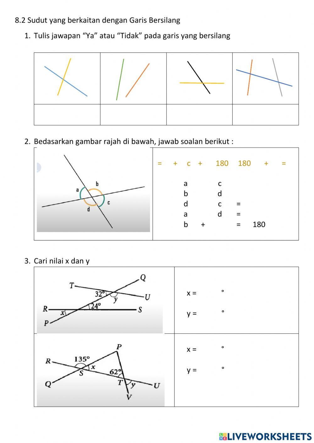 Matematik online exercise for 1 | Live Worksheets