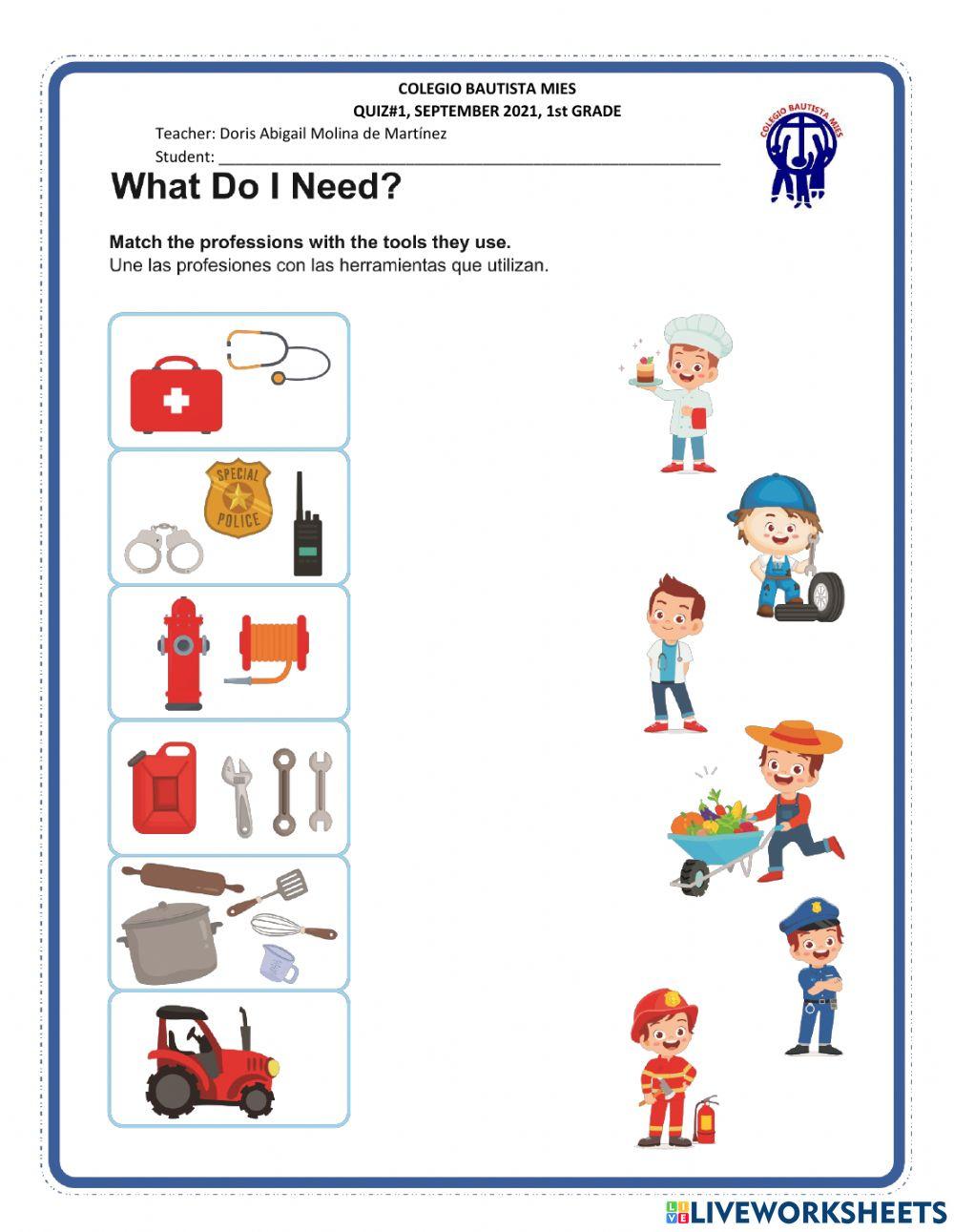 1360182 | Tools | Abigail Molina | LiveWorksheets