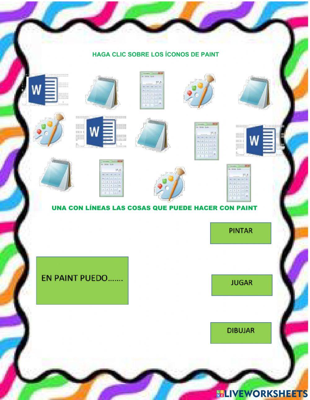 1360658 | Paint | Sandra_Tatiana | LiveWorksheets