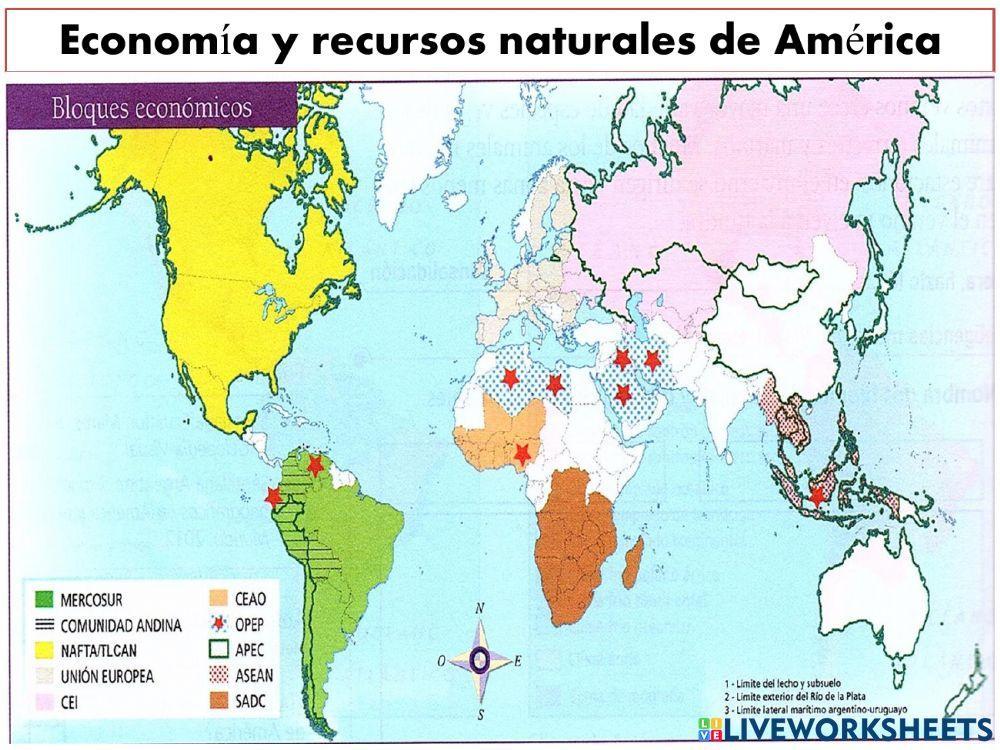 Ecomomia de américa y recursos naturales 1361166
