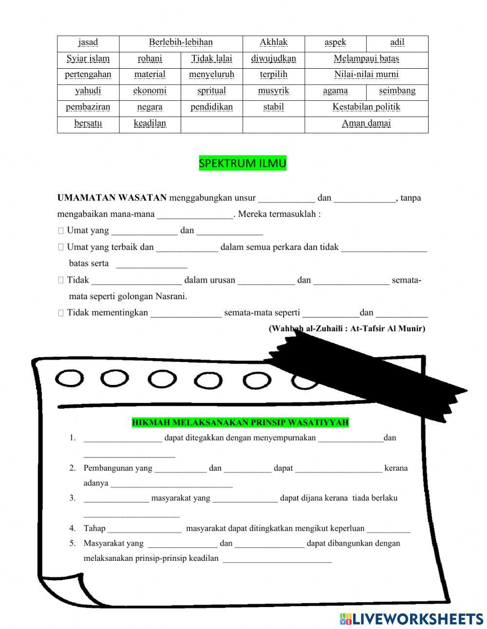 Wasatiah menjamin kecemerlangan umat 1361984 | ABD RAHIM