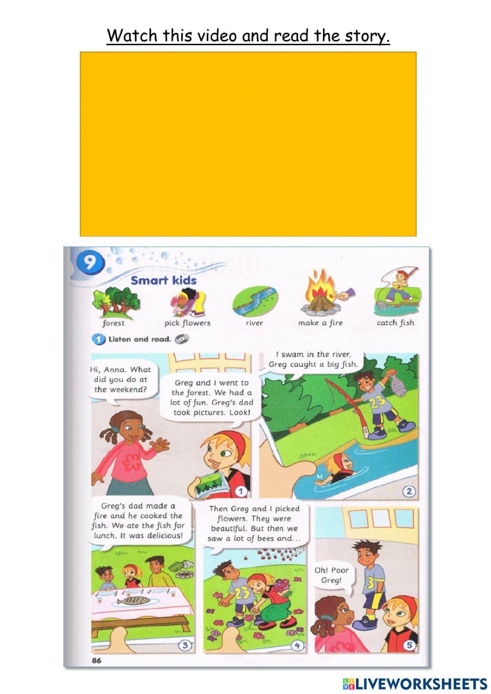 English Year 3 Page 86 - worksheet | Live Worksheets