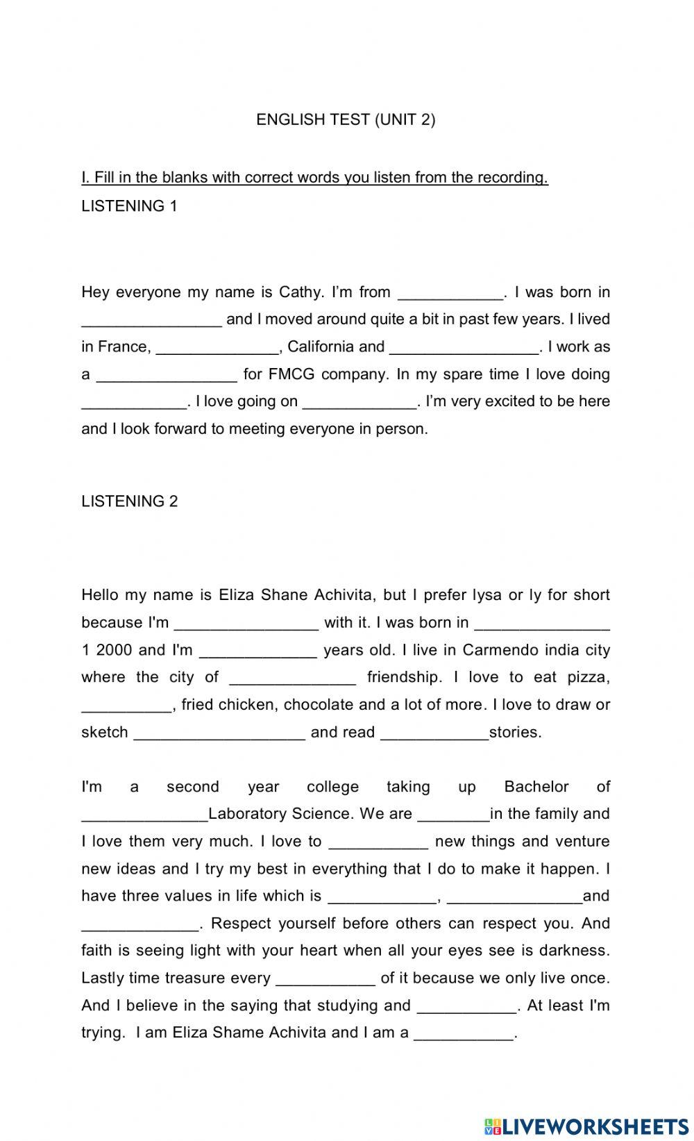 Self introduction 1363729 | Sherly_Gandawiguna | Live