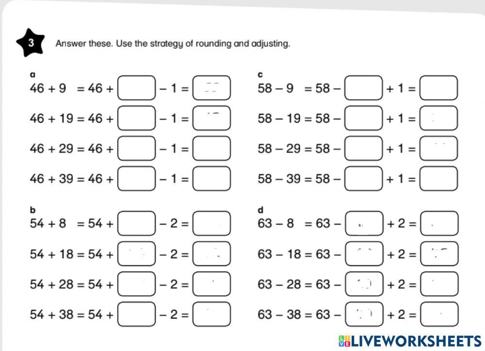 Practice book pg 19 worksheet | Live Worksheets