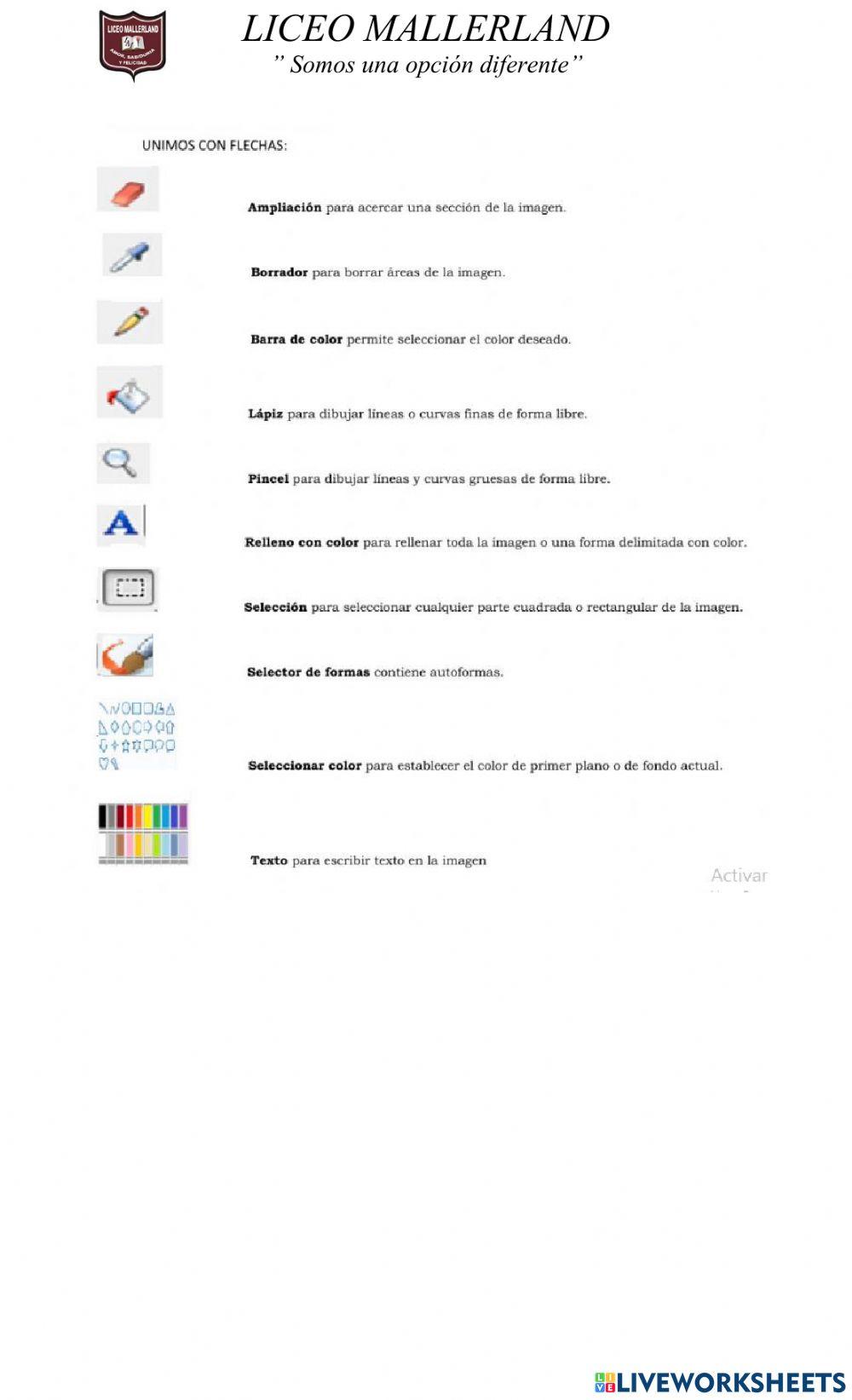 Paint | Free Interactive Worksheets | 1364823