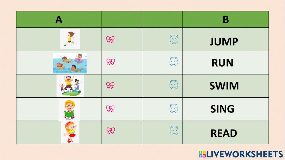 Arrow game worksheet | Live Worksheets