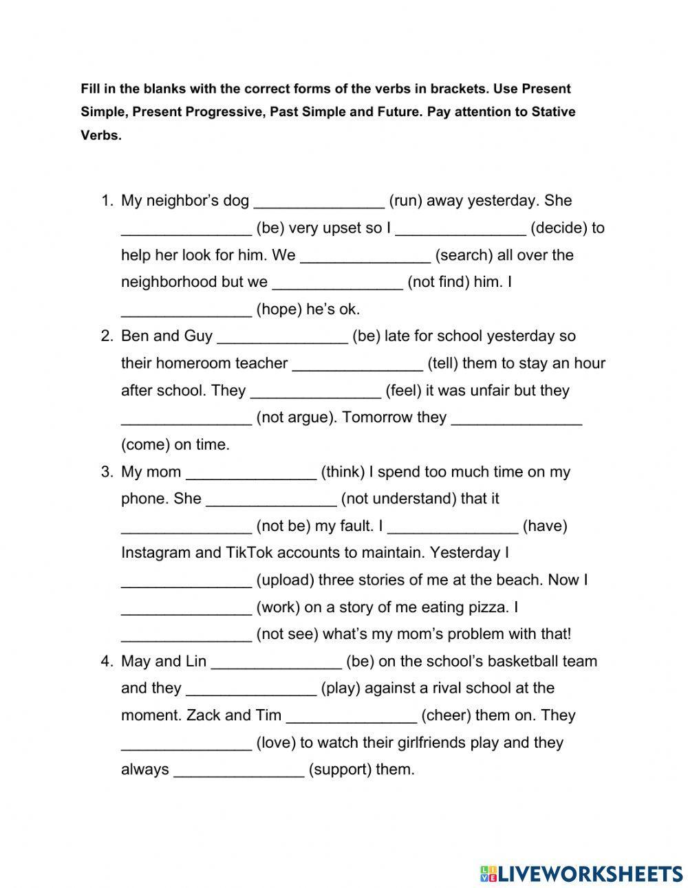 Four Basic Tens… | Free Interactive Worksheets | 1365854